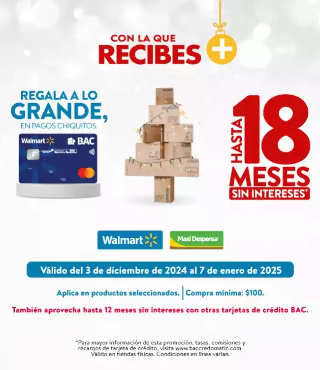Promociones Walmart | BAC